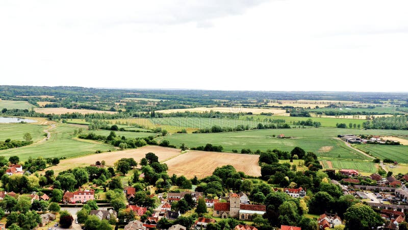 Dji drone up high stock image. Image of suburb, landscape - 188329795