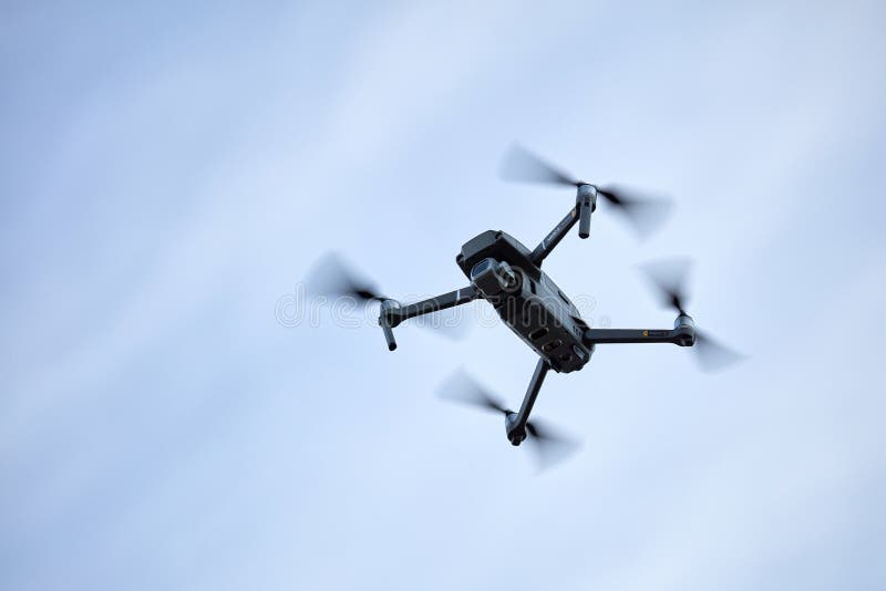 DJI Mavic 2 Pro, Drone in Flight. Editorial Photo - Image of advanced ...