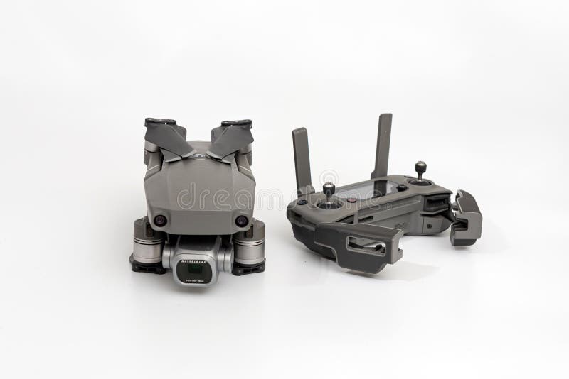 DJI Mavic 2 Pro with Hasselblad Camera and Remote Controller Isolated ...