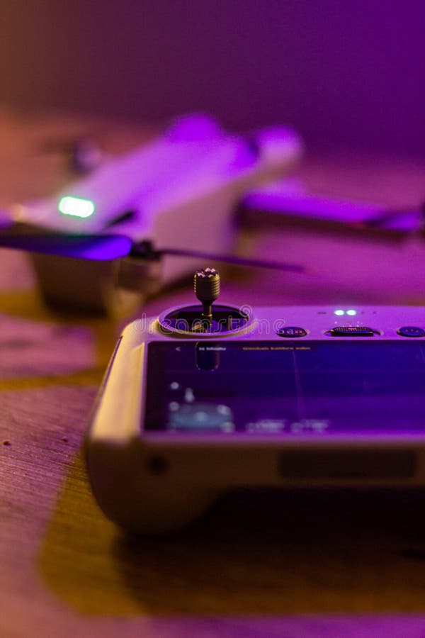 DJI Mini 3 Pro Drone RC Controller Stock Photo - Image of electronics ...