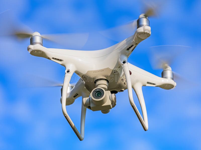 DJI Phantom 4 Pro Drone Standing on Green Grass Editorial Photography ...