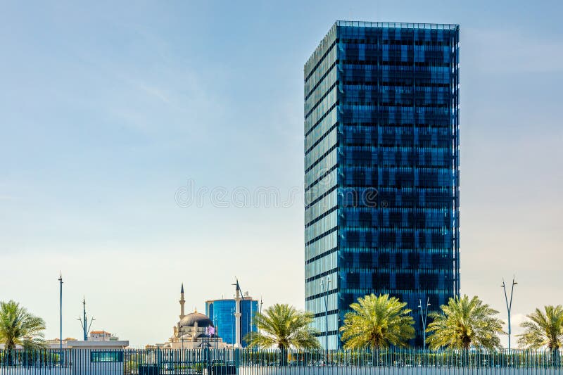 Djibouti City Modern Commercial Skyscraper Complex in Central District ...