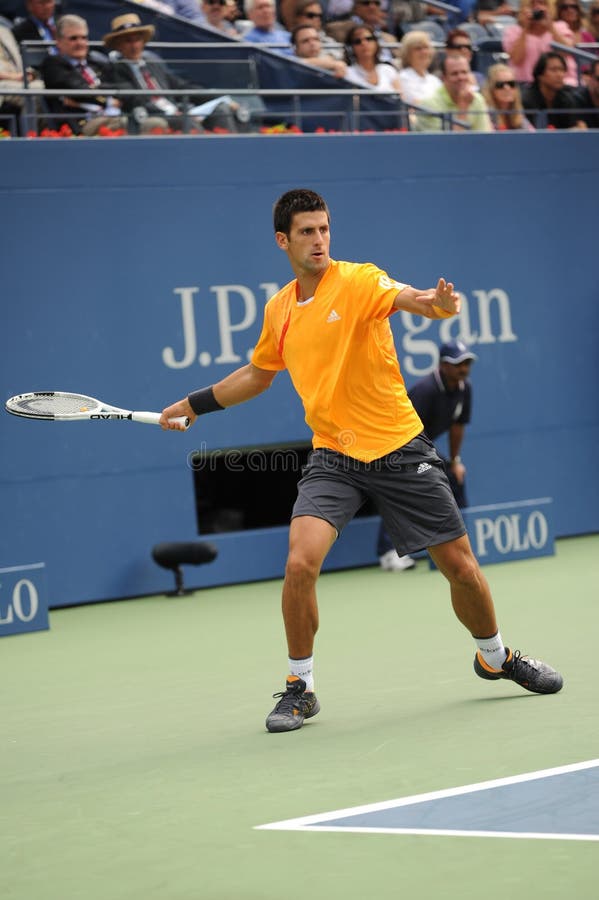 Djokovic Novak at US Open 2009 (14) Editorial Photography - Image of ...