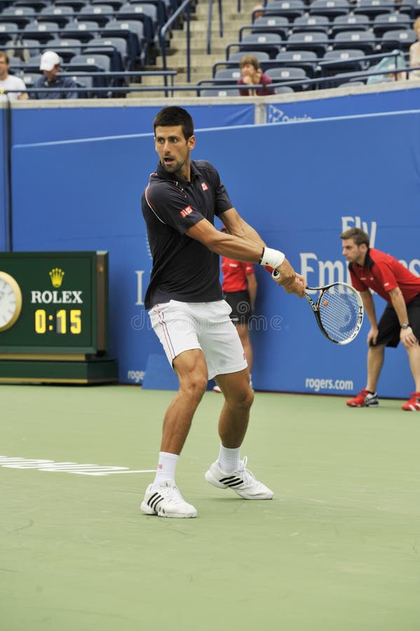Djokovic Rogers Cup 2012 (104) Editorial Image - Image of look, blue ...
