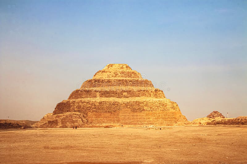 The Djoser Pyramid, the First Pyramid Erected in the Sahara Desert ...