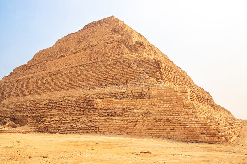 The Djoser Pyramid, the First Pyramid Erected in the Sahara Desert ...