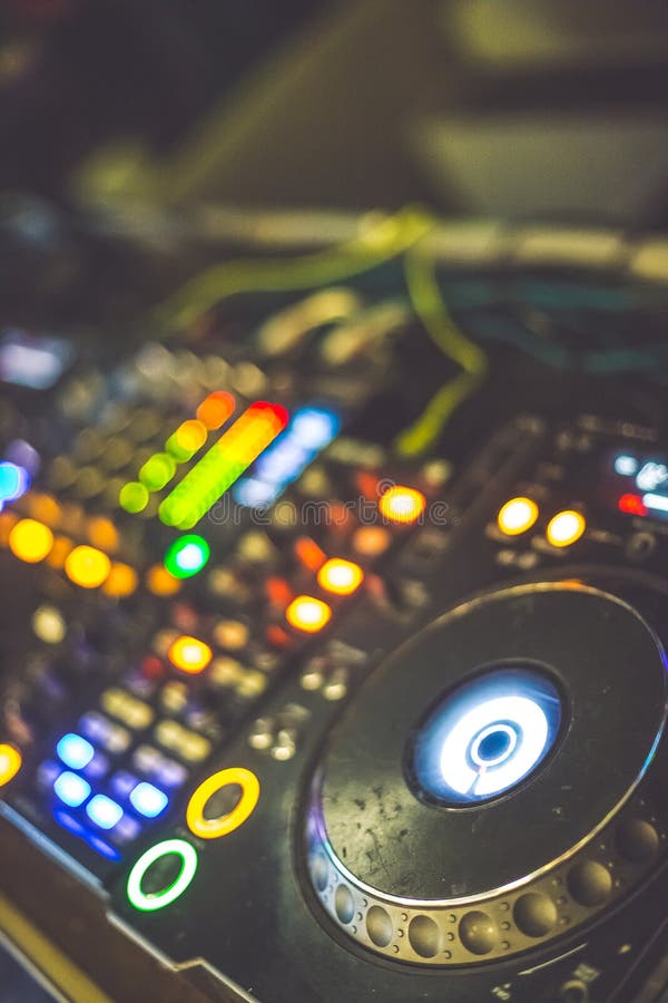DJs Deck stock photo. Image of enjoyment, dancing, acoustics - 39155778