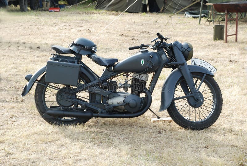 DKW 350-1 editorial stock photo. Image of field, caen - 50226433