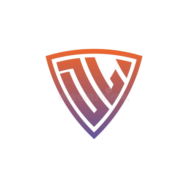 DL Logo Shield Monogram Gradient Style Design Stock Vector ... DL Logo Shield Monogram Gradient Style Design Stock Vector ...
