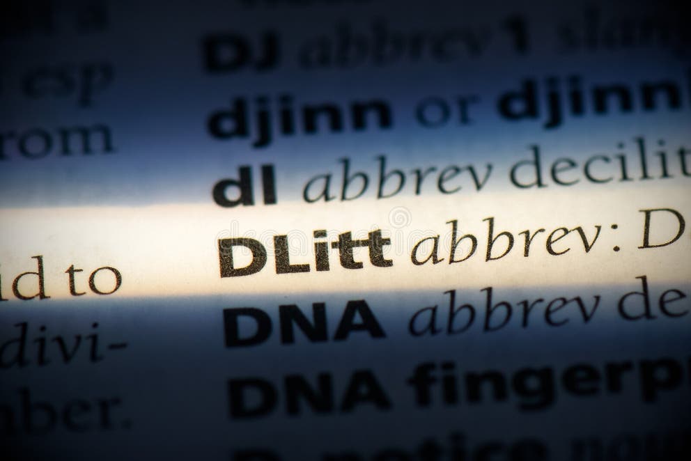 Dlitt stock photo. Image of close, highlighted, paper - 161393924