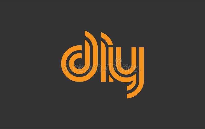 DLY Creative Unique Modern Letter Logo Design Stock Vector ...