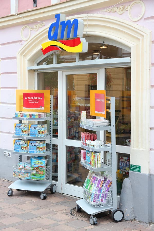 DM drugstore editorial stock image. Image of cosmetic - 32818879