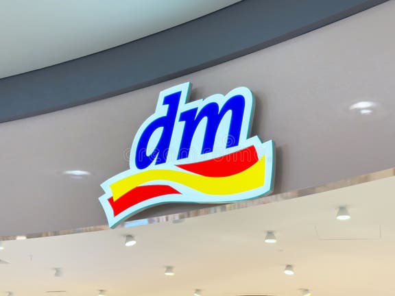 Dm Drugstore Logo on Modern Storefront Editorial Stock Image - Image of ...