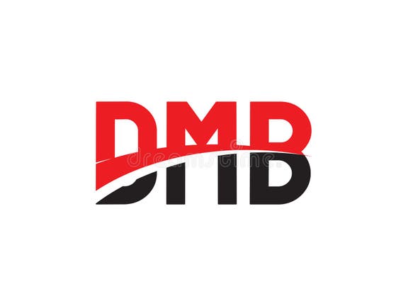 DMB Letter Initial Logo Design Vector Illustration Stock Vector ...