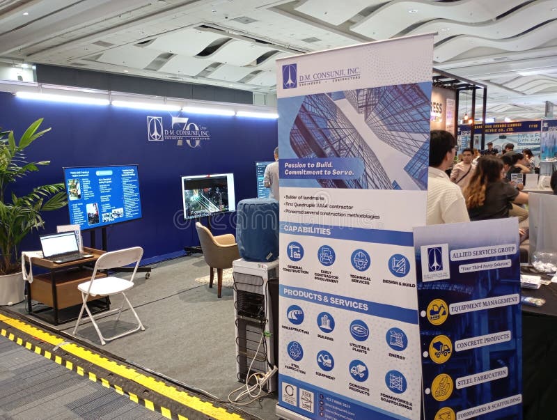 Dmci Booth at Philconstruct Expo in Pasay, Philippines Editorial Stock ...