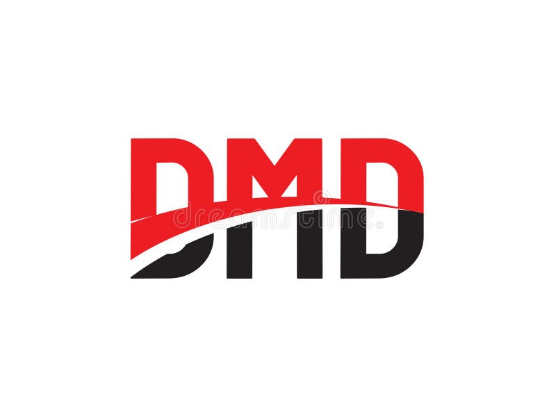 DMD Letter Initial Logo Design Vector Illustration Stock Vector ...