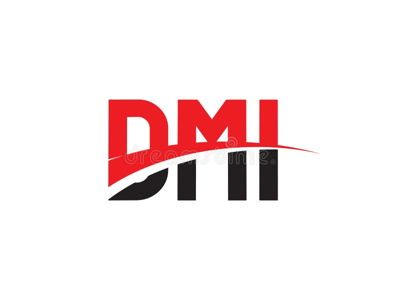 DMI Letter Initial Logo Design Vector Illustration Stock Vector ...