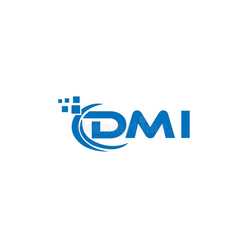DMI Letter Logo Design on White Background. DMI Creative Initials ...