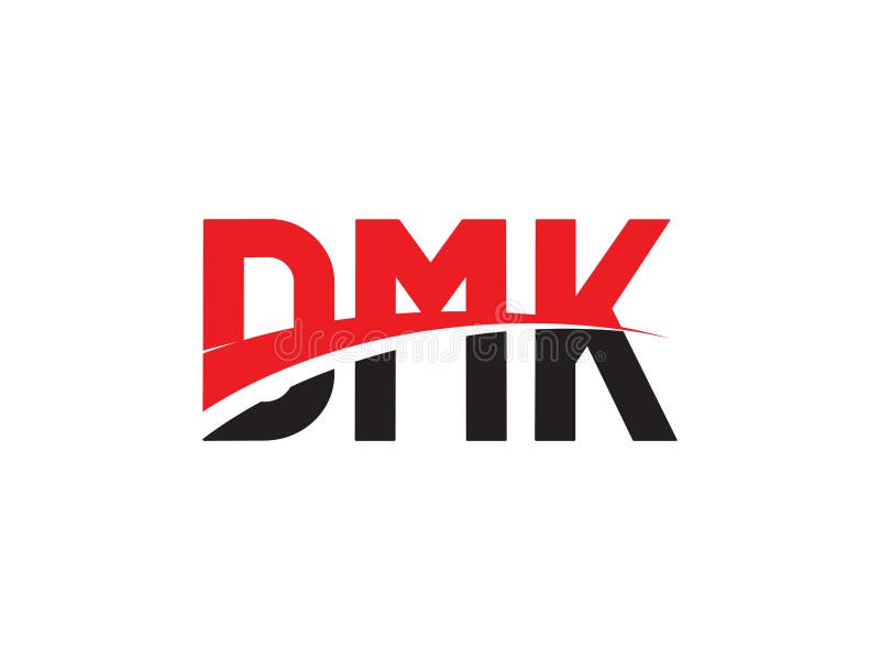 DMK Letter Initial Logo Design Vector Illustration Stock Vector ...