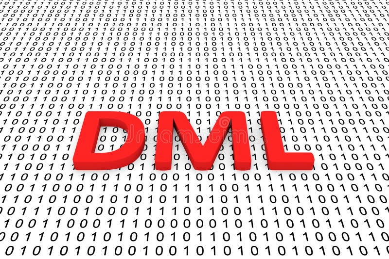 DML stock illustration. Illustration of render, database - 92510885