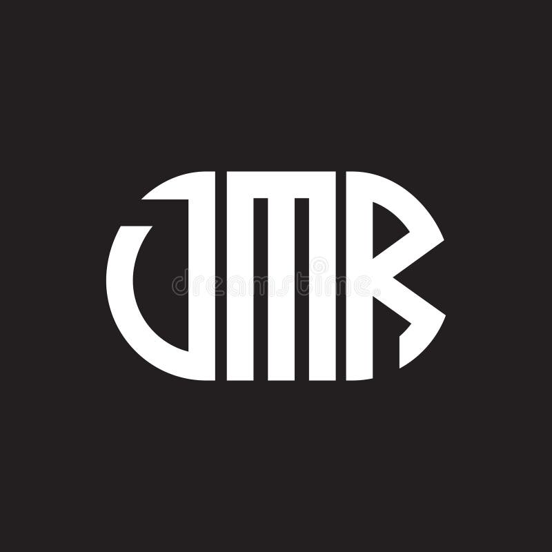 DMR Letter Logo Design on Black Background. DMR Creative Initials ...