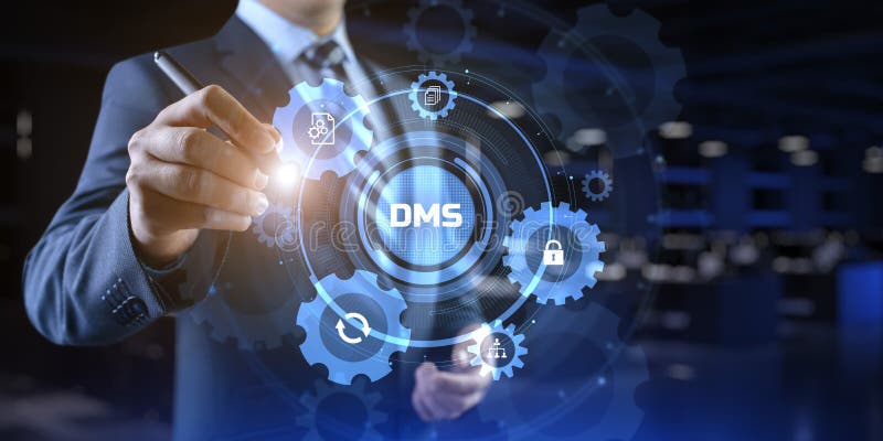 DMS Document Management System Business Technology Concept Stock Image ...