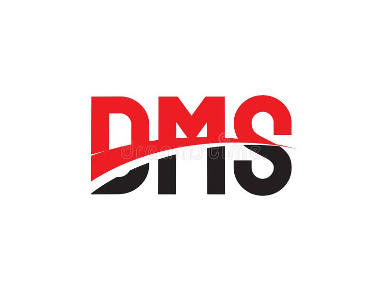 DMS Letter Initial Logo Design Vector Illustration Stock Vector ...
