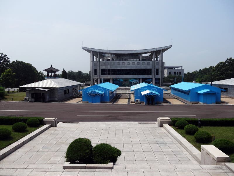DMZ del DPRK imagen de archivo. Imagen de asia, norte - 32662581