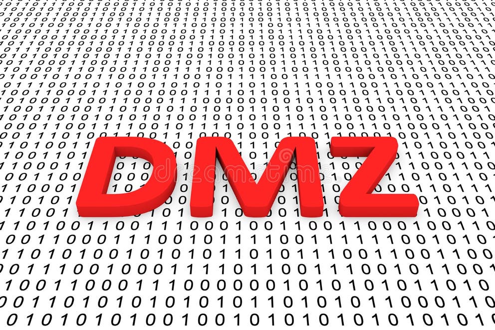 Dmz stock illustration. Illustration of tech, network - 87932738