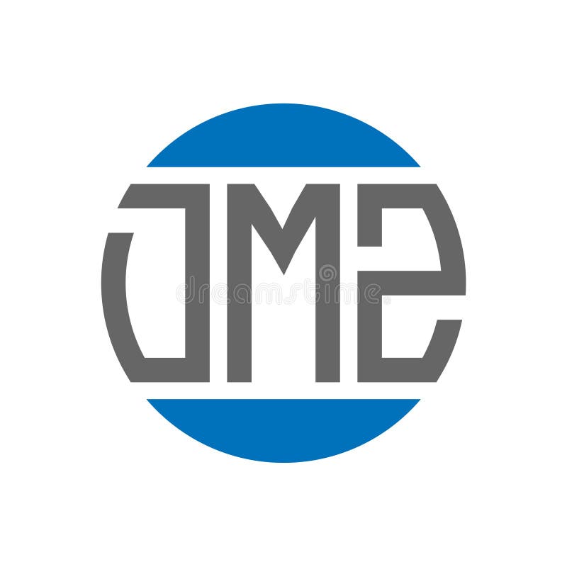 DMZ Letter Logo Design on White Background. DMZ Creative Initials ...