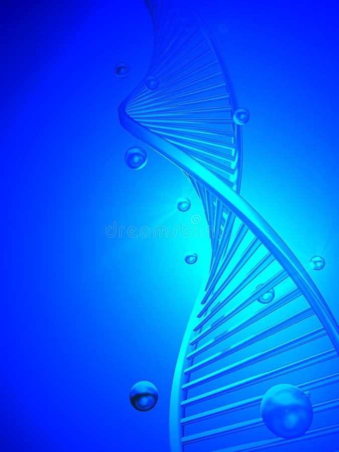 DNA magic figures. stock vector. Illustration of medical - 28790269