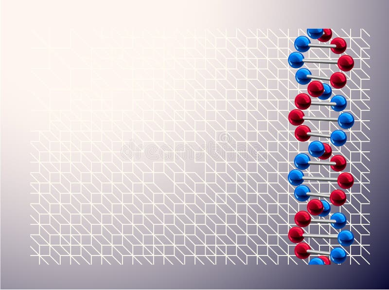 Dna stock vector. Illustration of microbiology, medicine - 6473555