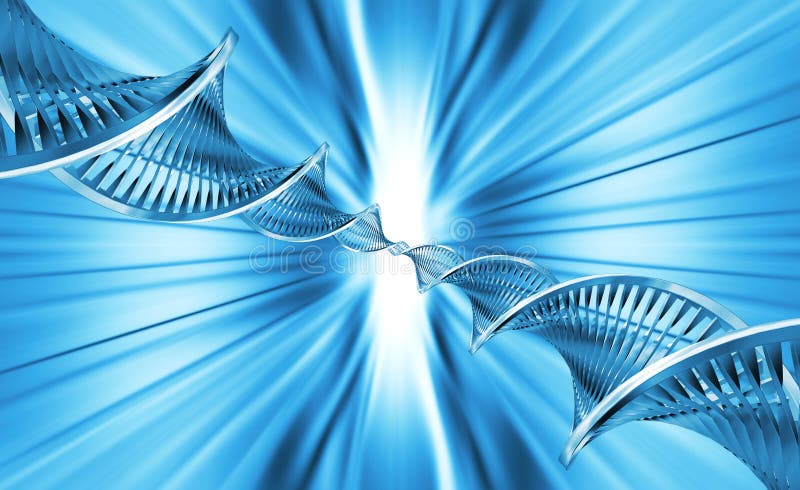 DNA abstract stock illustration. Illustration of molecule - 2473743