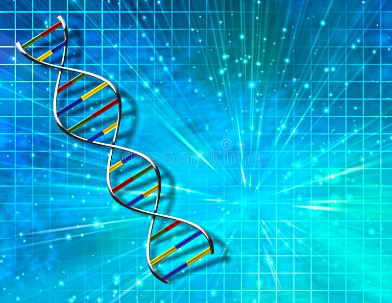 DNA Abstract stock illustration. Illustration of genome - 32429022