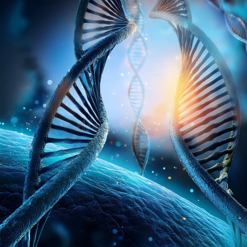 Several Dna Double Helix Structures Stock Illustrations – 75 Several ...