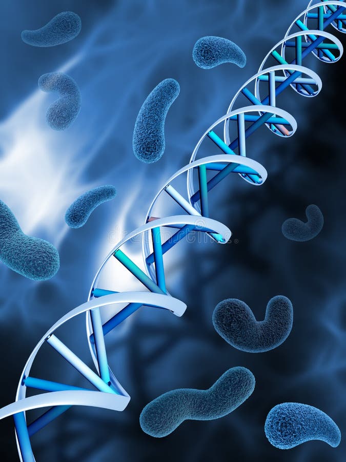 DNA background stock illustration. Illustration of abstract - 42226596