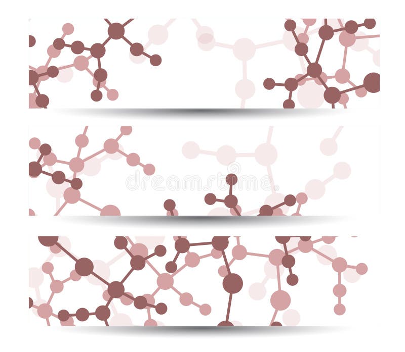 Dna Banner for Your Design. Stock Vector - Illustration of organic ...