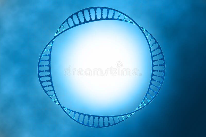 DNA in Beautiful Background Stock Illustration - Illustration of ...