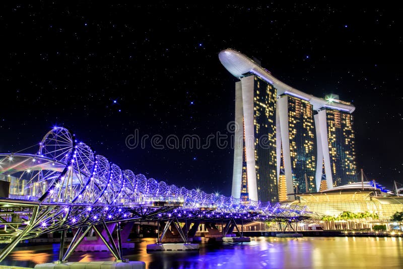 DNA bridge editorial photo. Image of asia, urban, sands - 56044251