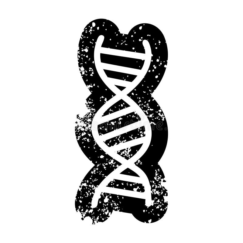 DNA chain icon symbol stock vector. Illustration of icon - 146105301