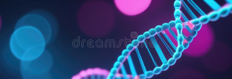 Dna Structure, Genetic Code, Science Biotechnology, Blue Spiral Dna ...