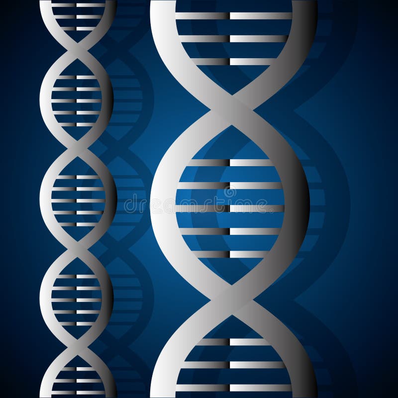 DNA Design, Vector Illustration. Stock Vector - Illustration of human ...