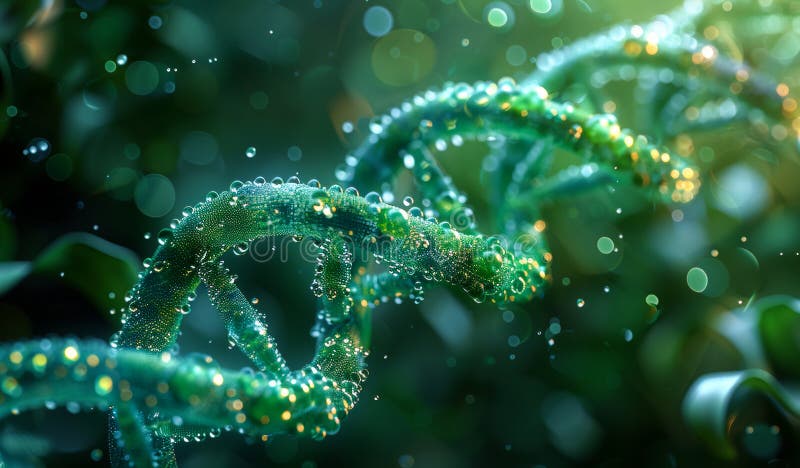 Dna Double Helix Water Droplets Stock Photos - Free & Royalty-Free ...