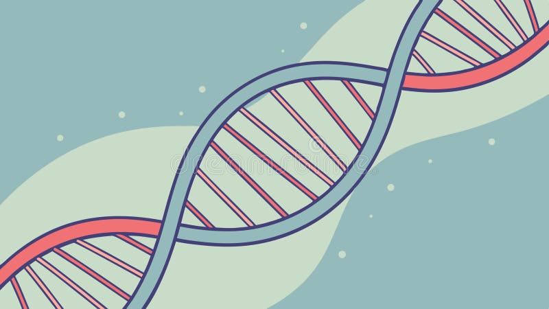 DNA Double Helix Illustration, Science, Genetics, Biology, Vector ...
