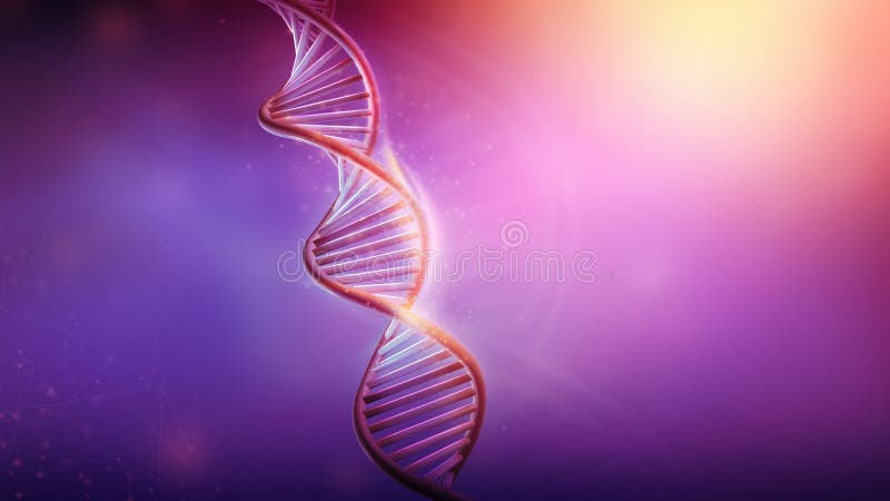 3d Dna Double Helix Wallpaper