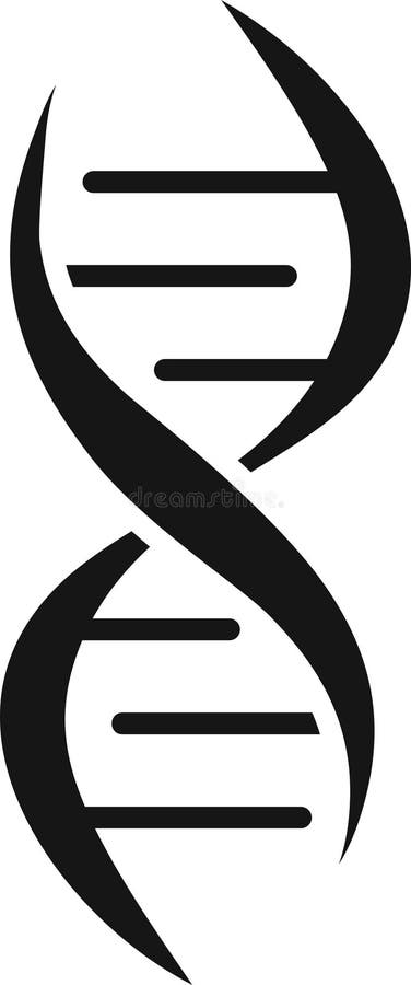 DNA Double Helix Rotating and Forming a Dynamic Spiral Structure ...