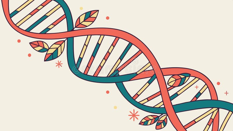 DNA Double Helix Structure, Science and Biology, Genetic Code and ...