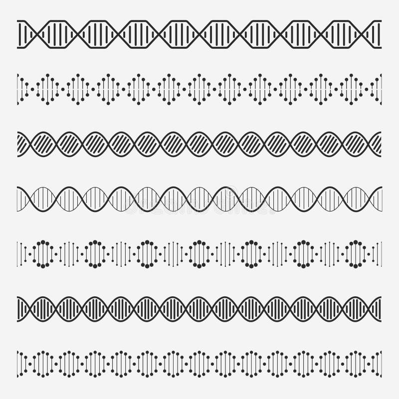 Chemistry chain stock vector. Illustration of cyclic - 14147838