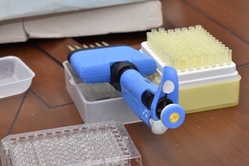 DNA Extraction Procedure in Laboratory. Stock Photo - Image of genetics ...