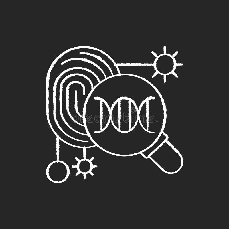 DNA fingerprinting stock vector. Illustration of electrophoresis - 19226265